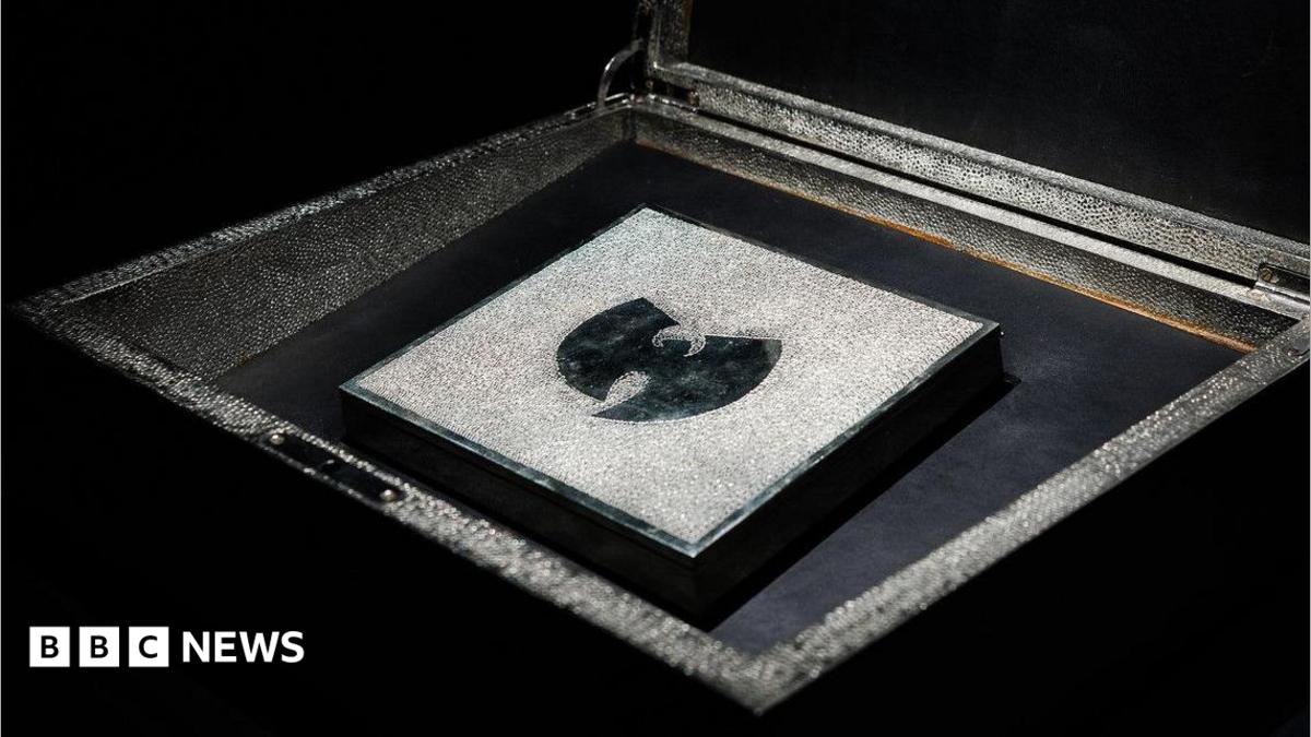 Wu-Tang Clan: Rare album to go on display at Mona in Tasmania - BBC News