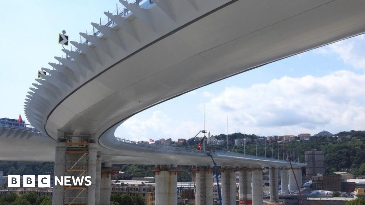 Genoa readies new bridge two years after tragic collapse - BBC News