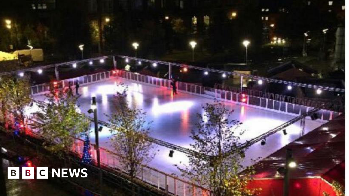 Winter Wolverhampton Christmas funfair at former market square - BBC News