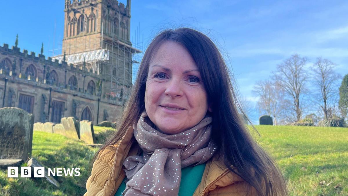 Restoration work begins on Worcestershire's tallest spire - BBC News