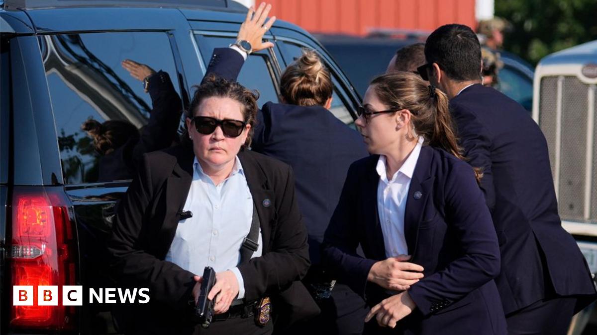 Five questions for the Secret Service after attack at Trump rally - BBC ...