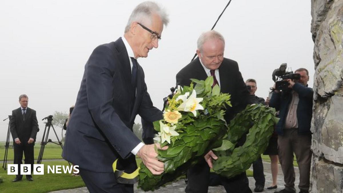 World War One: Sinn Féin's Martin McGuinness lays wreath at Flanders ...