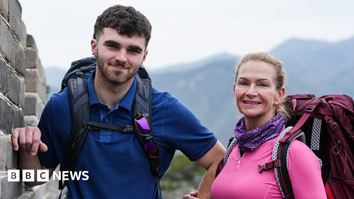 Race Across the World: Caroline and Tom planning further travels - BBC News