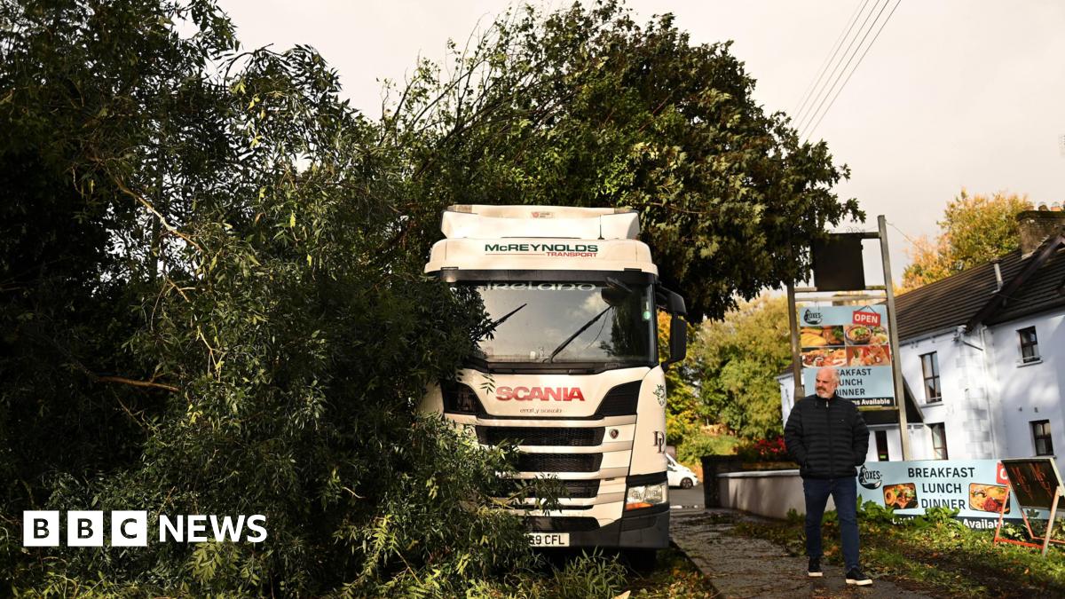 Storm Amy: Power to be restored to all properties in Northern Ireland ...