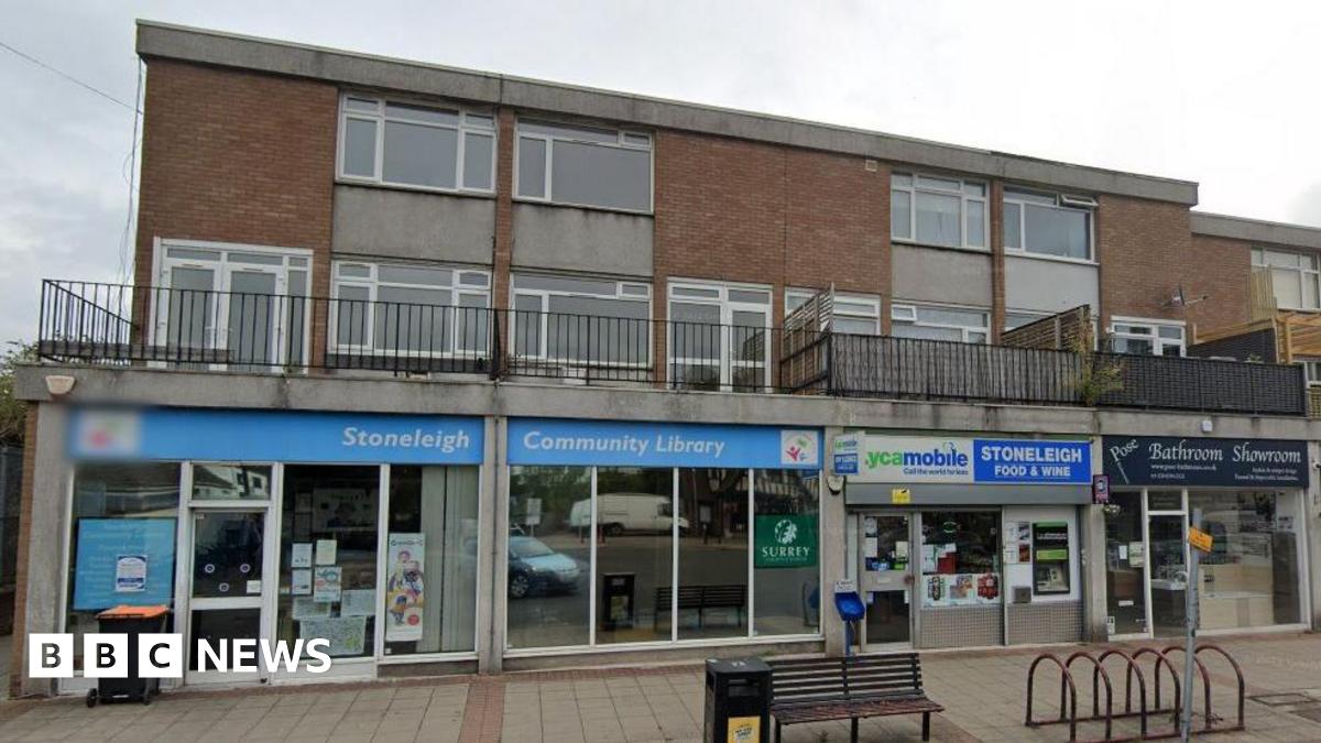 Epsom and Ewell: Library flats could be used to house homeless - BBC News