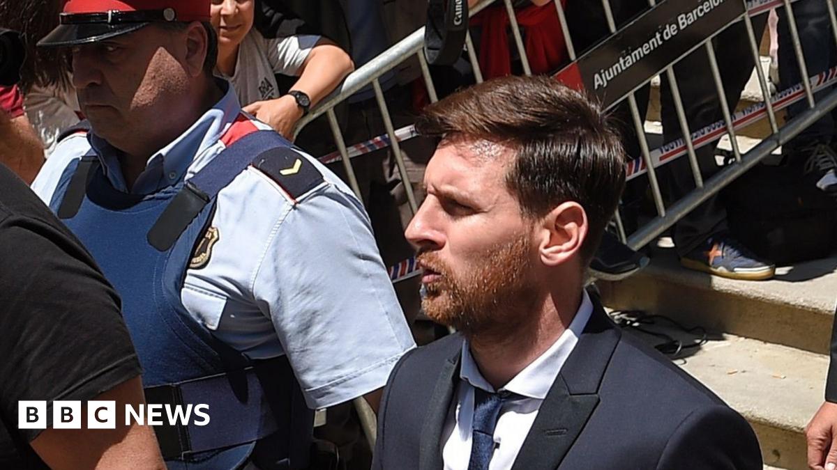 Lionel Messi handed jail term in Spain for tax fraud - BBC News