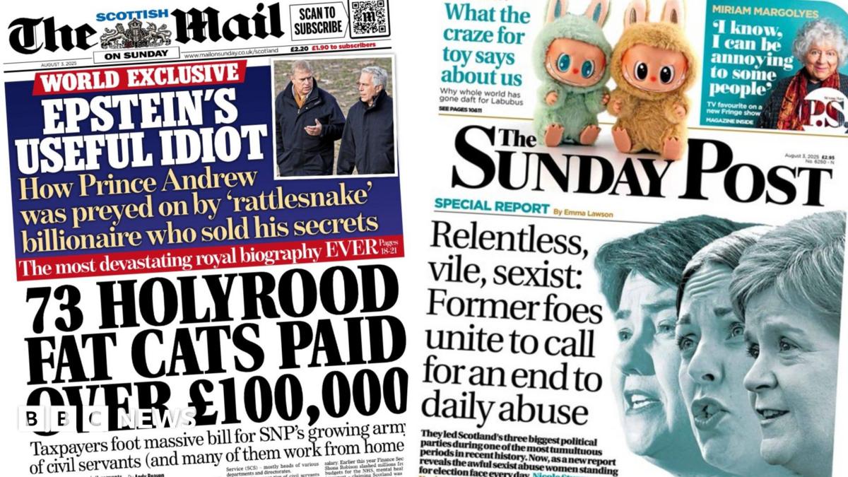 Scotland's papers: 'Fat cats' Holyrood pay and anti-abuse campaign ...