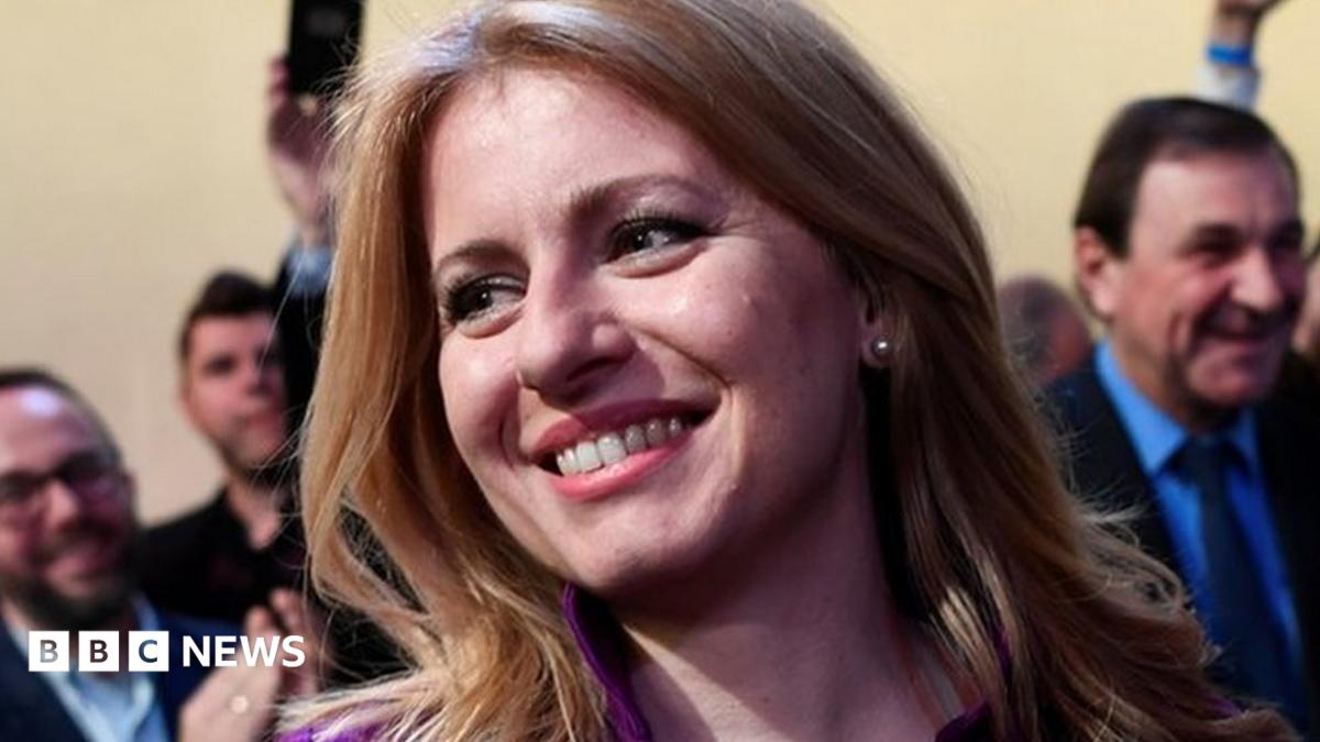 Zuzana Caputova becomes Slovakia's first female president - BBC News