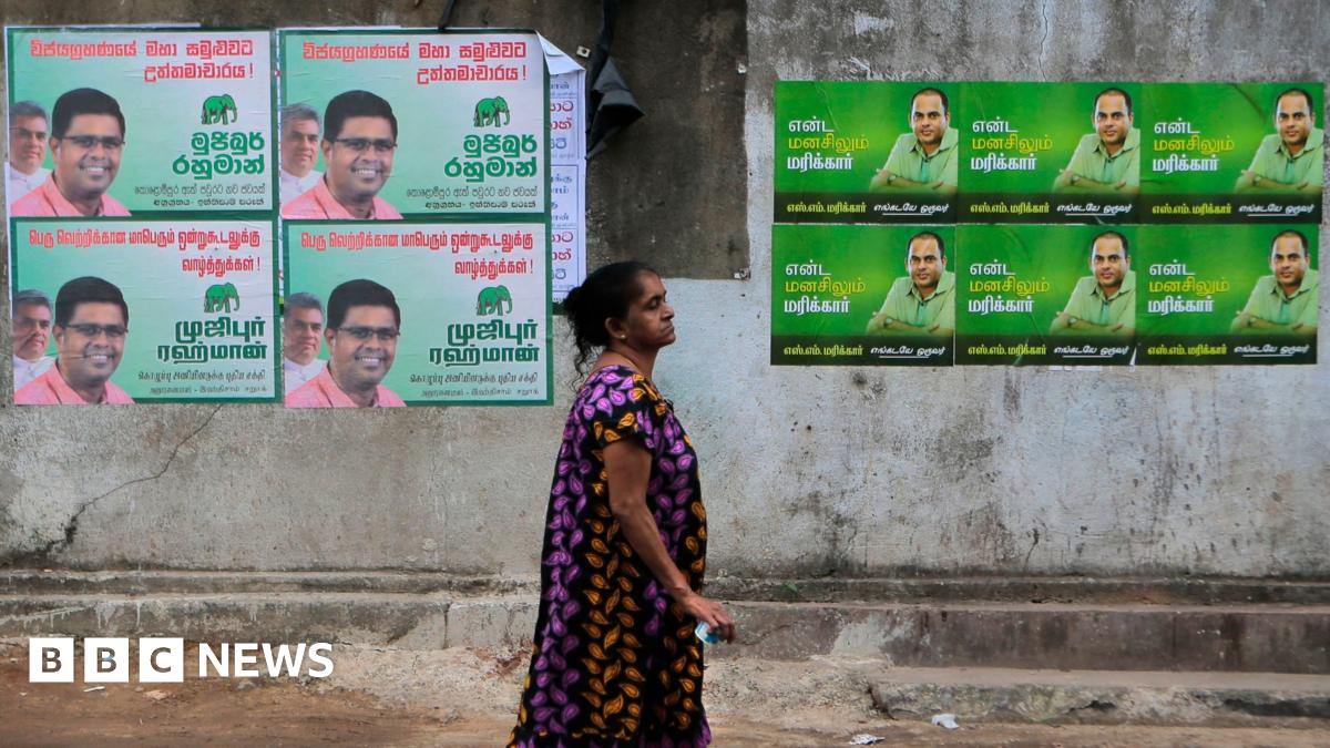 Sri Lanka shooting at campaign rally leaves one dead - BBC News