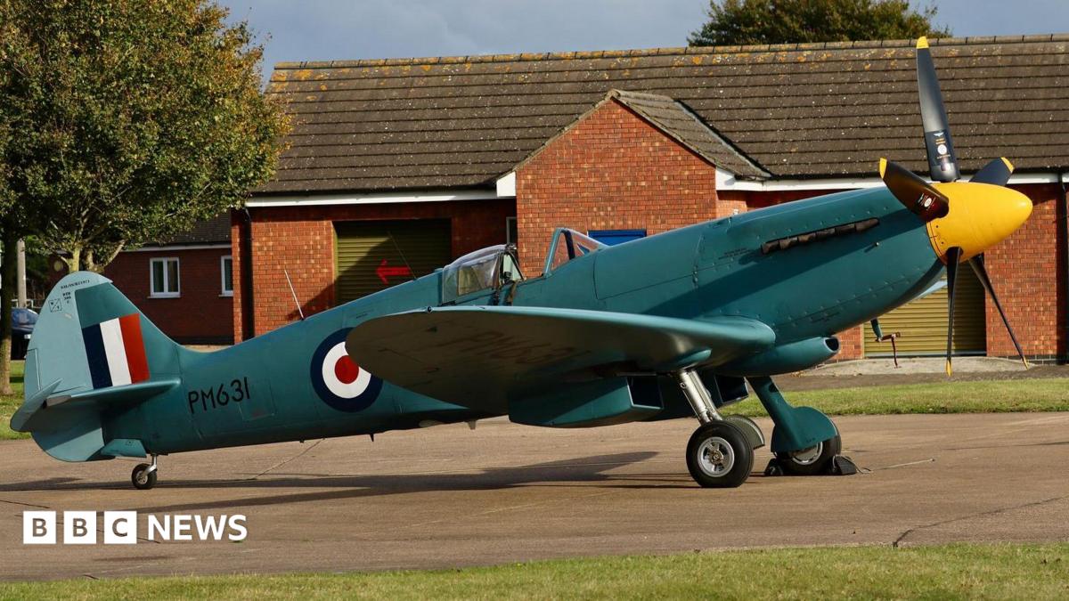 Battle of Britain Memorial Flight Spitfire to take to the skies - BBC News