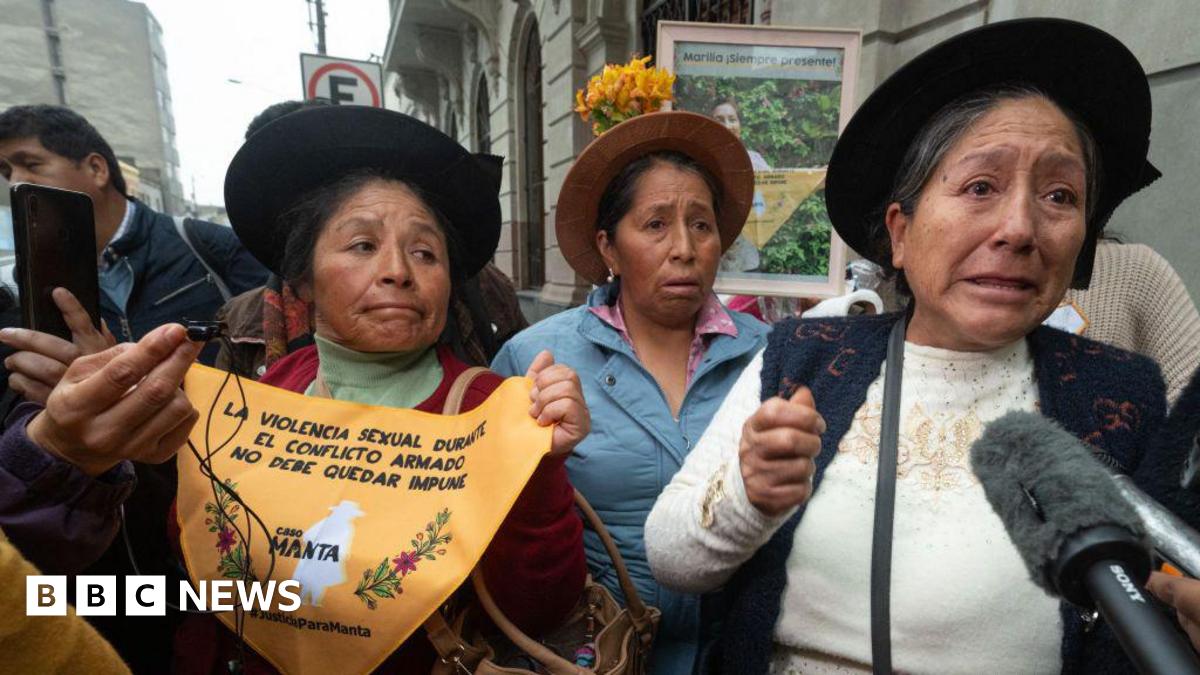 Peruvian ex-soldiers who raped teenagers jailed - BBC News
