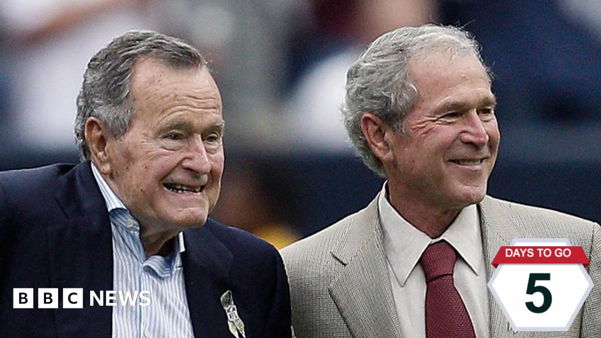 US election daily dig: Is George W Bush voting for Hillary? - BBC News
