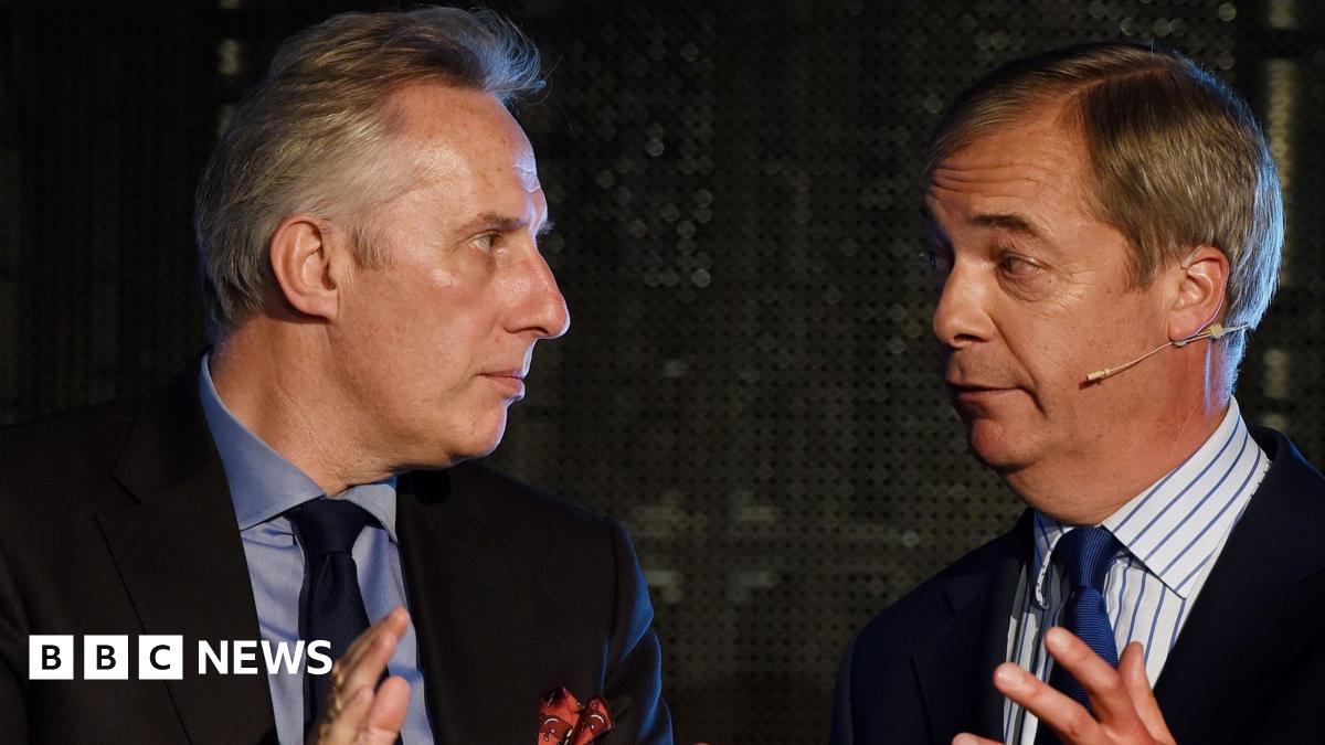 Nigel Farage endorses DUP candidates despite TUV-Reform alliance - BBC News