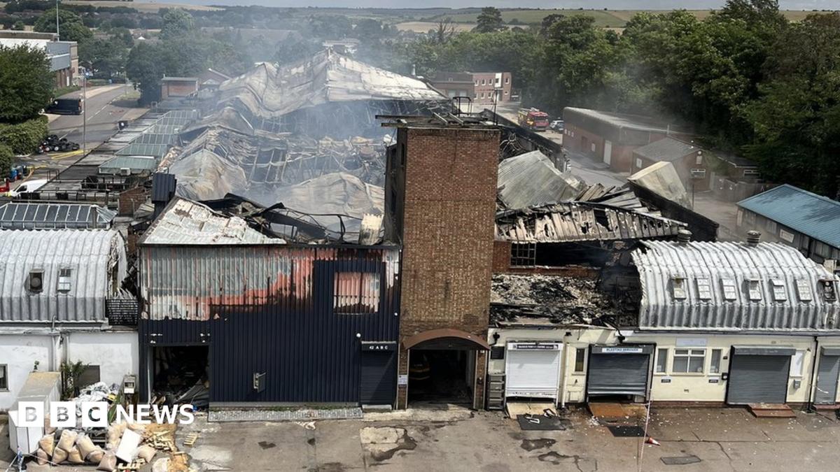 Baldock industrial estate fire started by burning plastic, report finds ...
