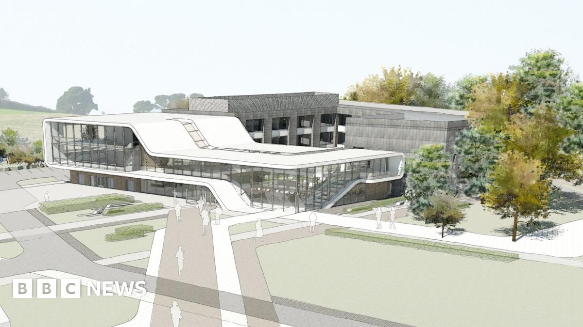 First designs of Anglesey's Menai Science Park on show - BBC News