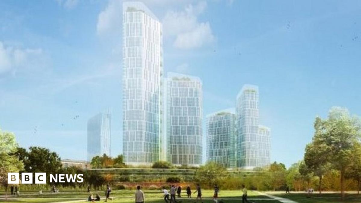 'Vertical village' plan for Manchester city centre - BBC News