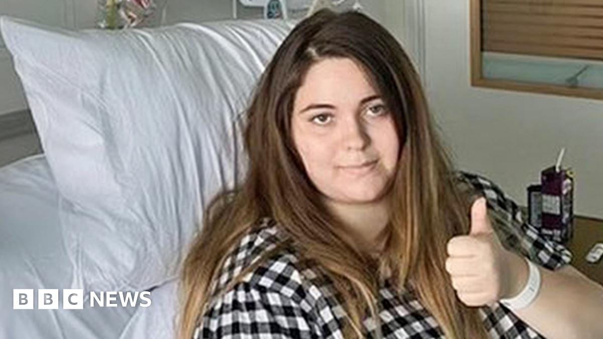 'A blood test saved my life' says young cancer patient - BBC News