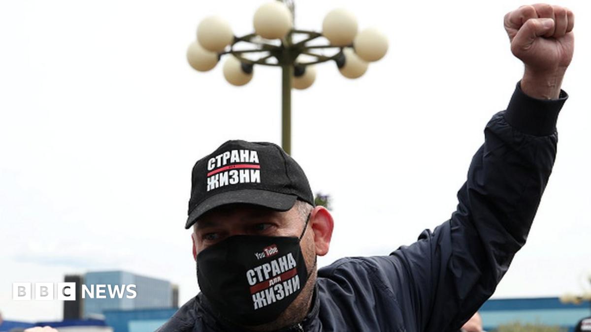 Belarus: Opposition leader Tikhanovsky jailed for 18 years over ...