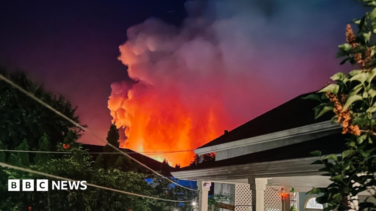 The numbers behind Canada’s worst wildfires season - BBC News