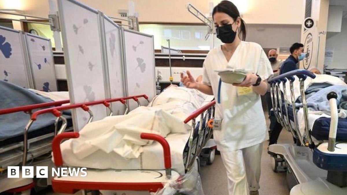 France's health system under pressure of increasing demands - BBC News