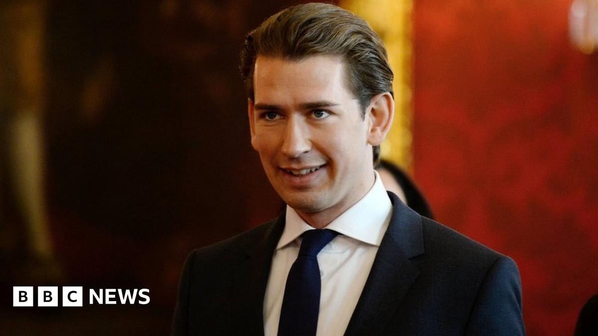 The young Austrian leader sharing power with the far right - BBC News
