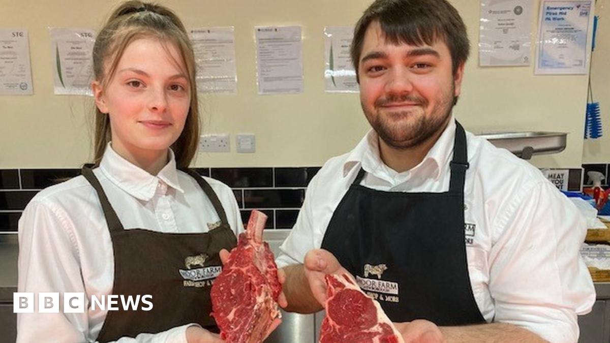 Meat supply vacancies: 'Being a butcher is like being an artist' - BBC News