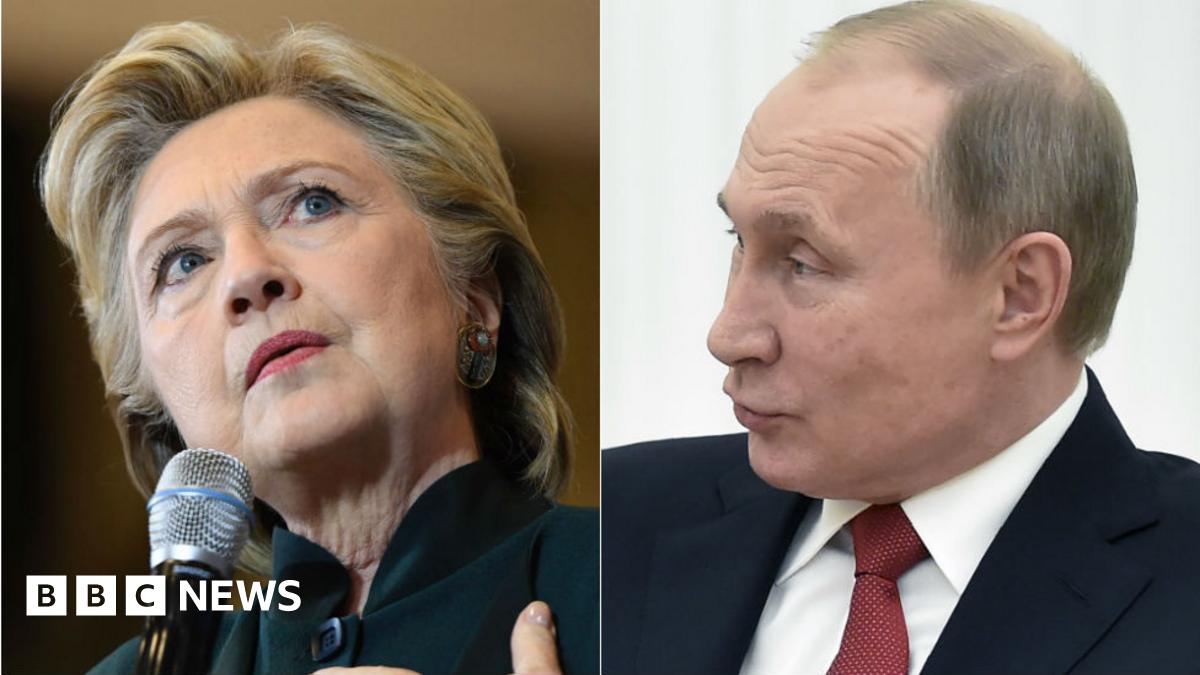 US hacking claims: Clinton blames Russia and FBI boss for loss - BBC News