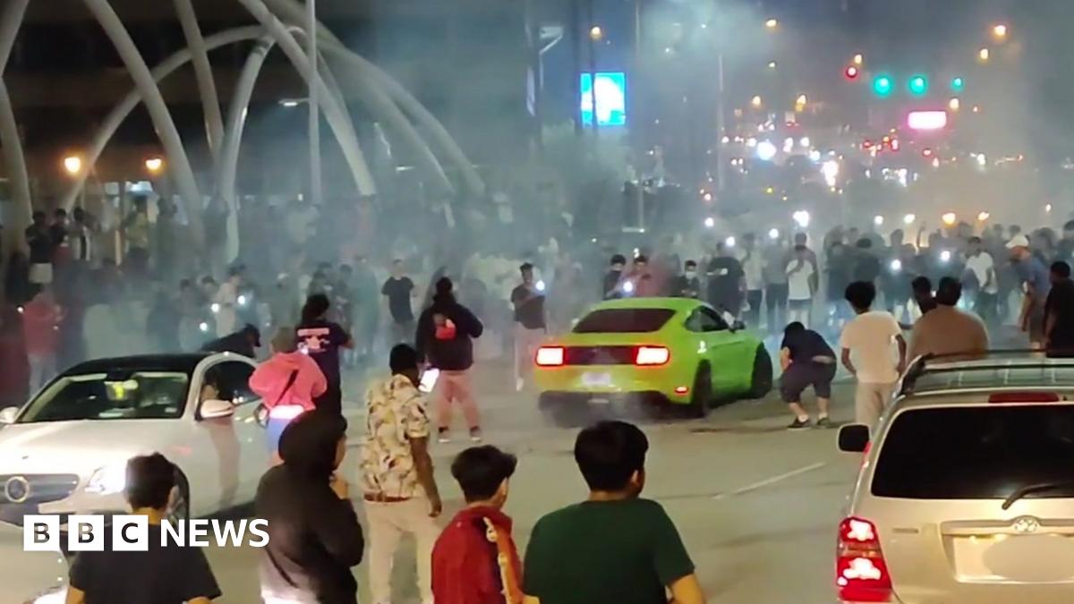 Street racing: They're fast, Atlanta's furious - BBC News