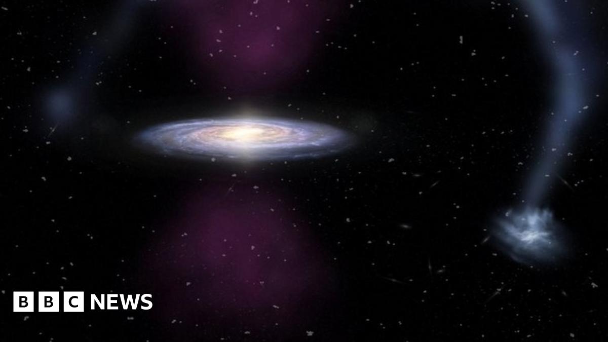 Milky Way's centre exploded 3.5 million years ago - BBC News