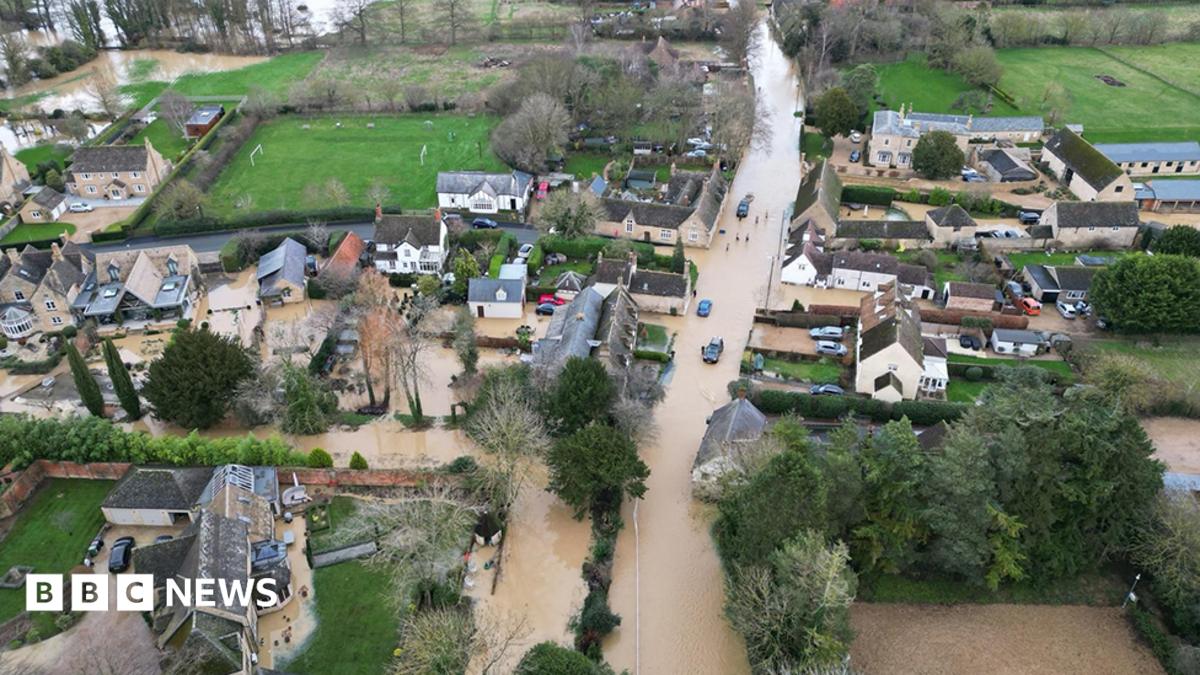 Storm Henk flood victims fear six-month wait to return home - BBC News