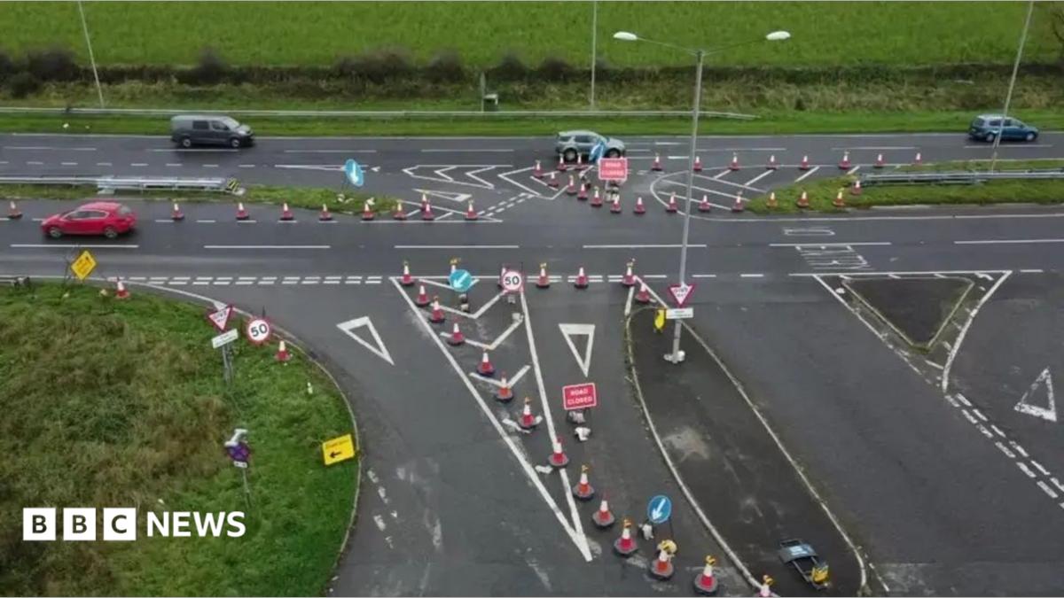 Inquest into driver's death at Plusha junction on A30 - BBC News