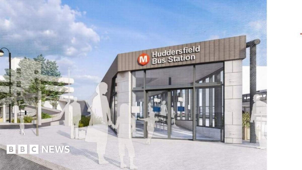 Huddersfield: First pictures released of proposed bus station - BBC News