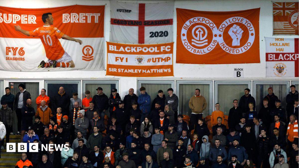 Blackpool fans' group praised for role in new football law - BBC News