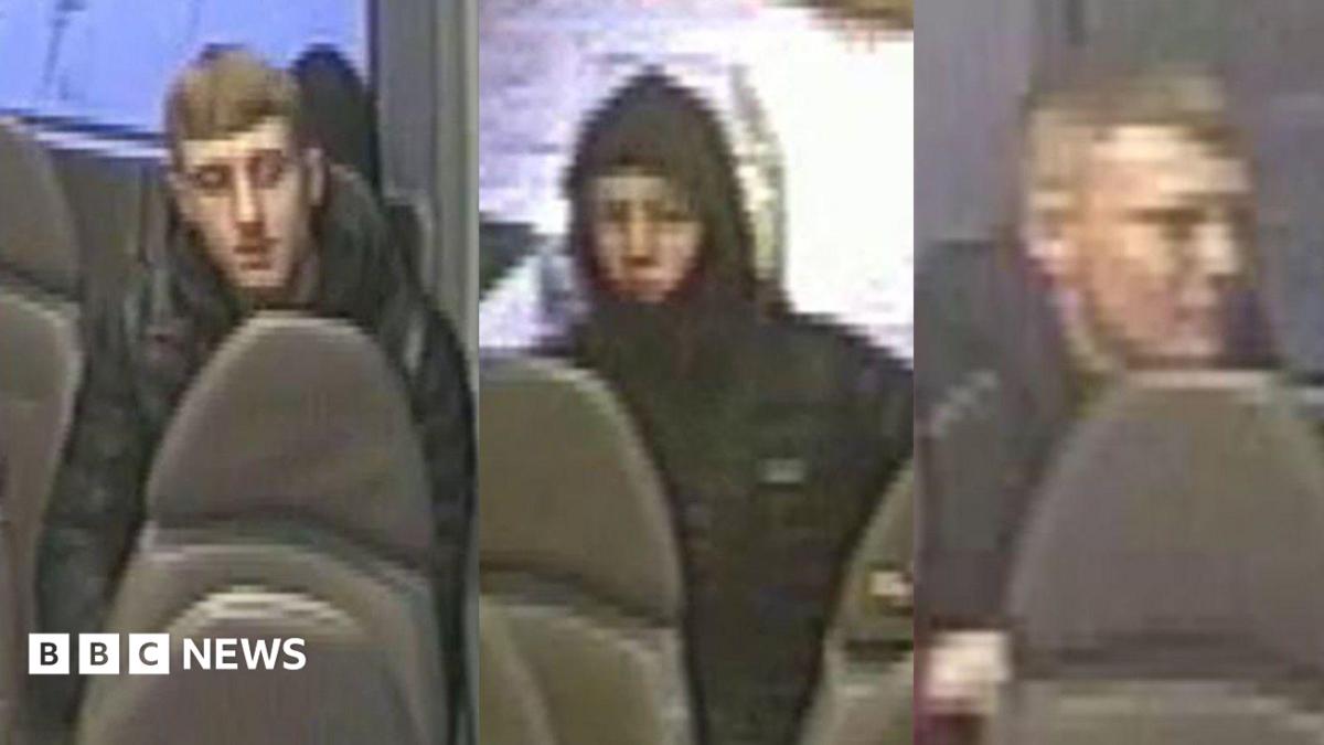 Police release CCTV images after fire destroys Bristol bus - BBC News