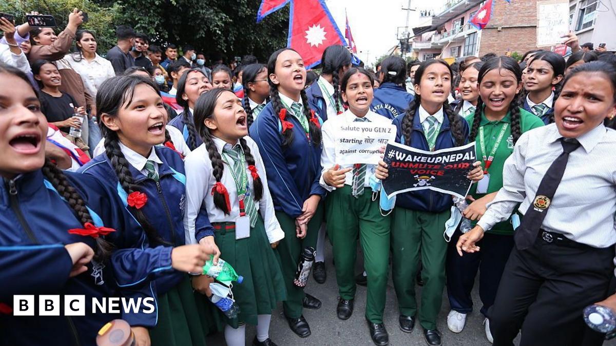 Why GenZ has taken over the streets in Nepal - BBC News