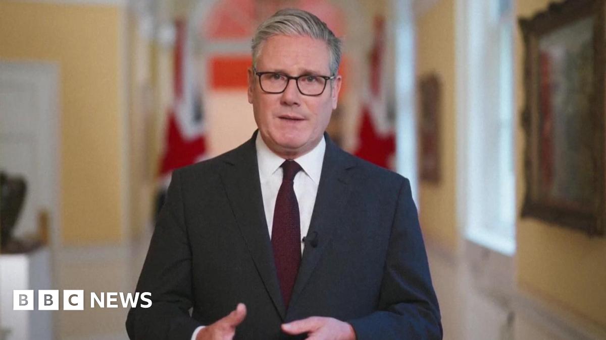 Starmer announces formal UK recognition of Palestinian state - BBC News