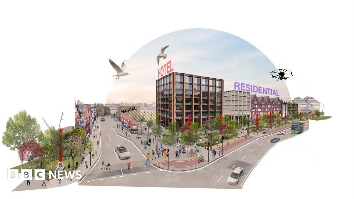 New vision for Birkenhead includes market revamp, park and hotels - BBC ...