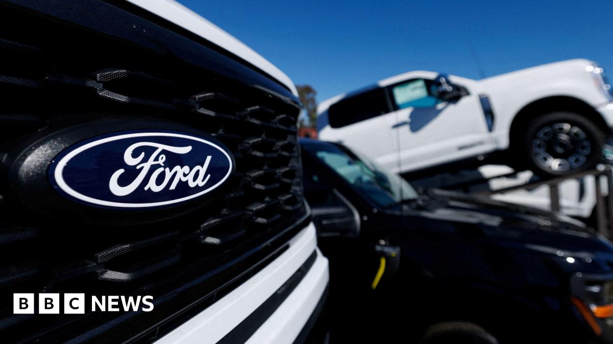 Ford to scale back electric vehicle plans, taking $19.5bn hit - BBC News