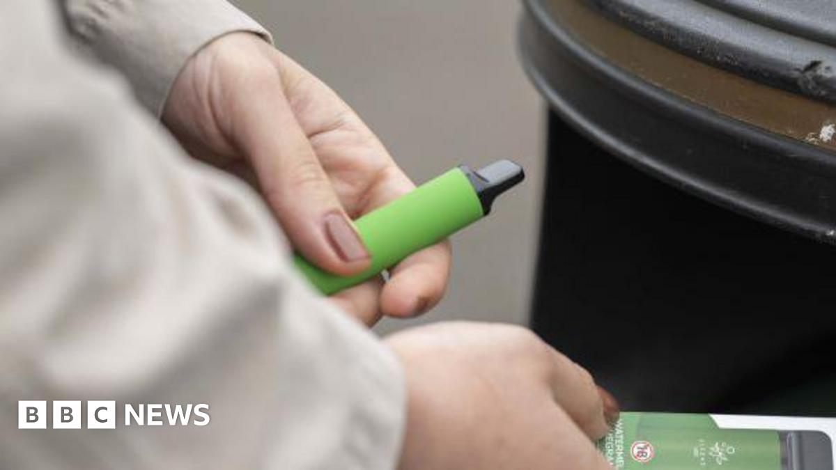 How should we dispose of our disposable vapes? - BBC News