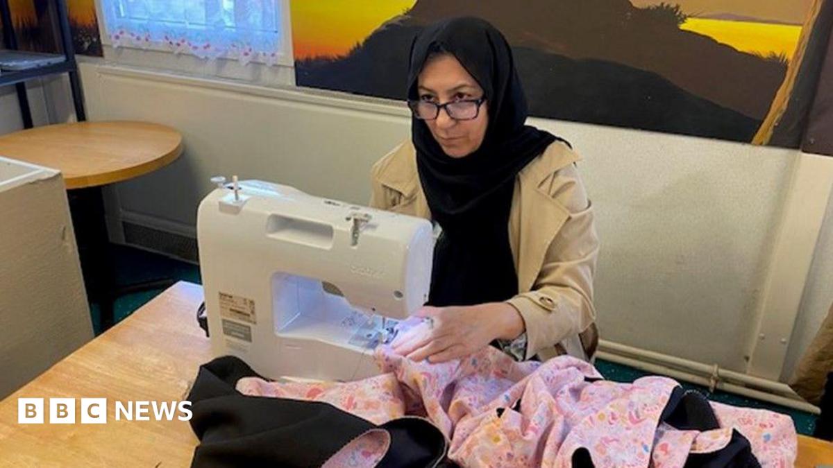 The Afghan refugees in Lancashire using sewing to help ill babies - BBC ...