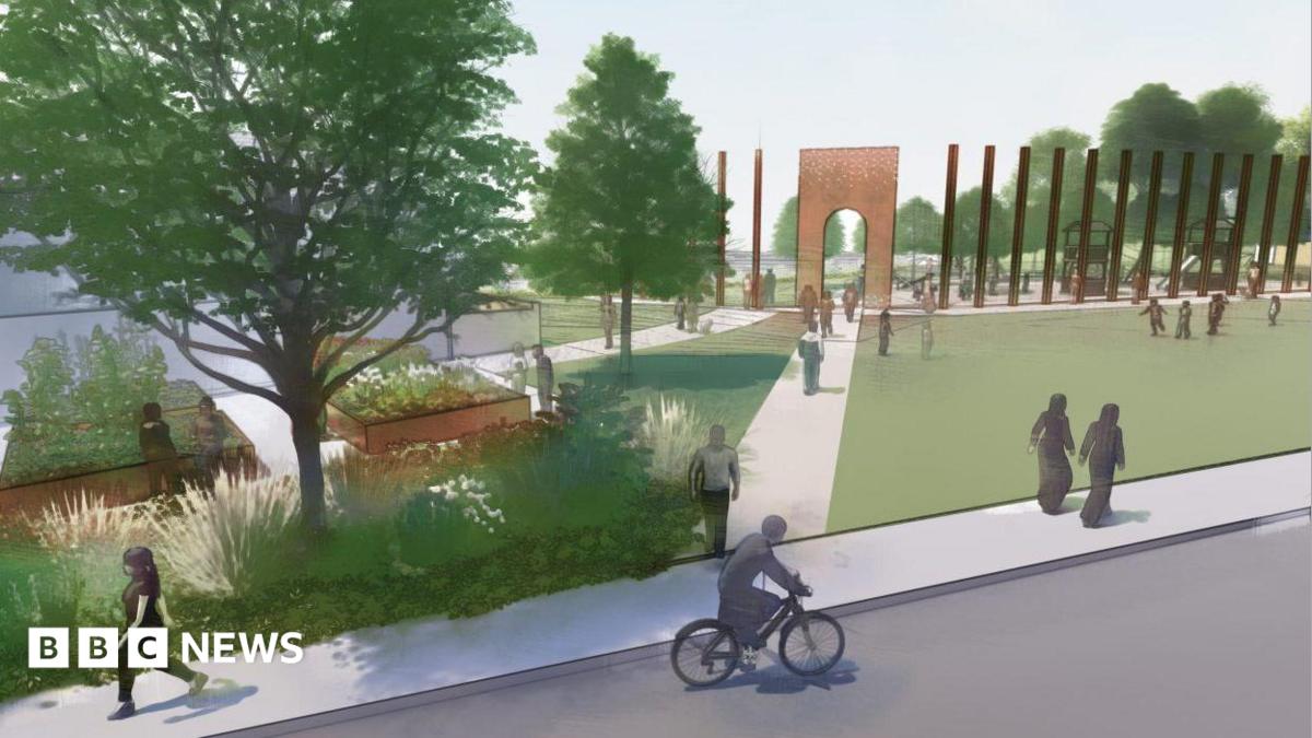 Work to start on heritage park on Northampton Castle site - BBC News