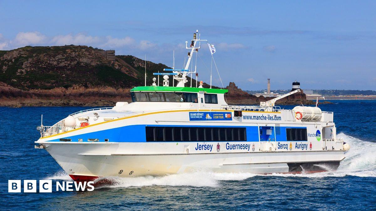 Channel Islands and France ferry service resumes - BBC News