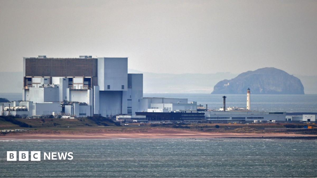 The nuclear power station on the front line of an election battle - BBC ...