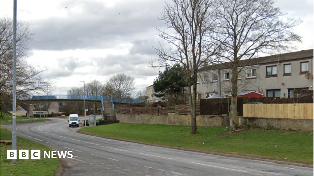 Man, 49, dies after being hit by car in Cumbernauld - BBC News