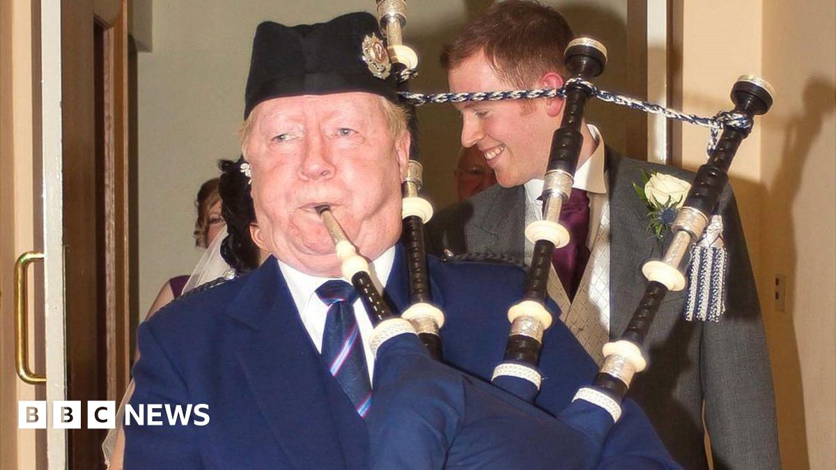 I started playing the bagpipes again after having my teeth pulled out ...