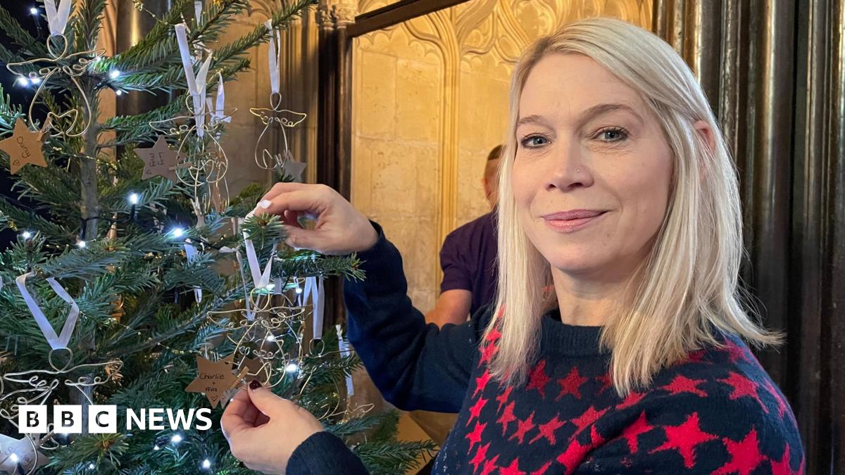 Beverley Christmas Tree Festival: the stories behind the baubles - BBC News