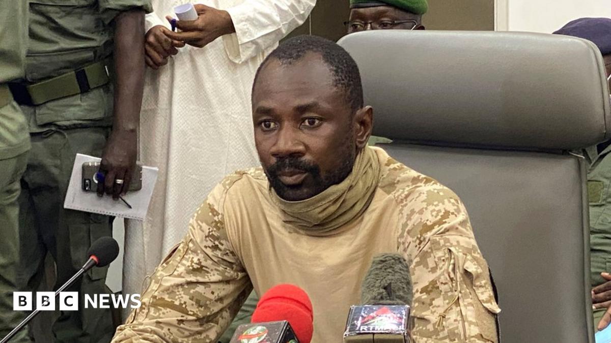 Mali names coup leader Col Assimi Goïta as transitional president - BBC ...