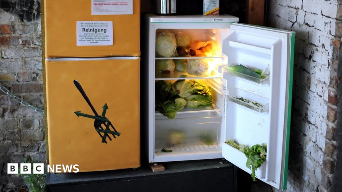 Health and safety catches up with German public fridges - BBC News