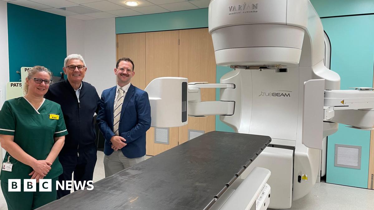 Royal Surrey Hospital: Prostate cancer treatment trial starts - BBC News