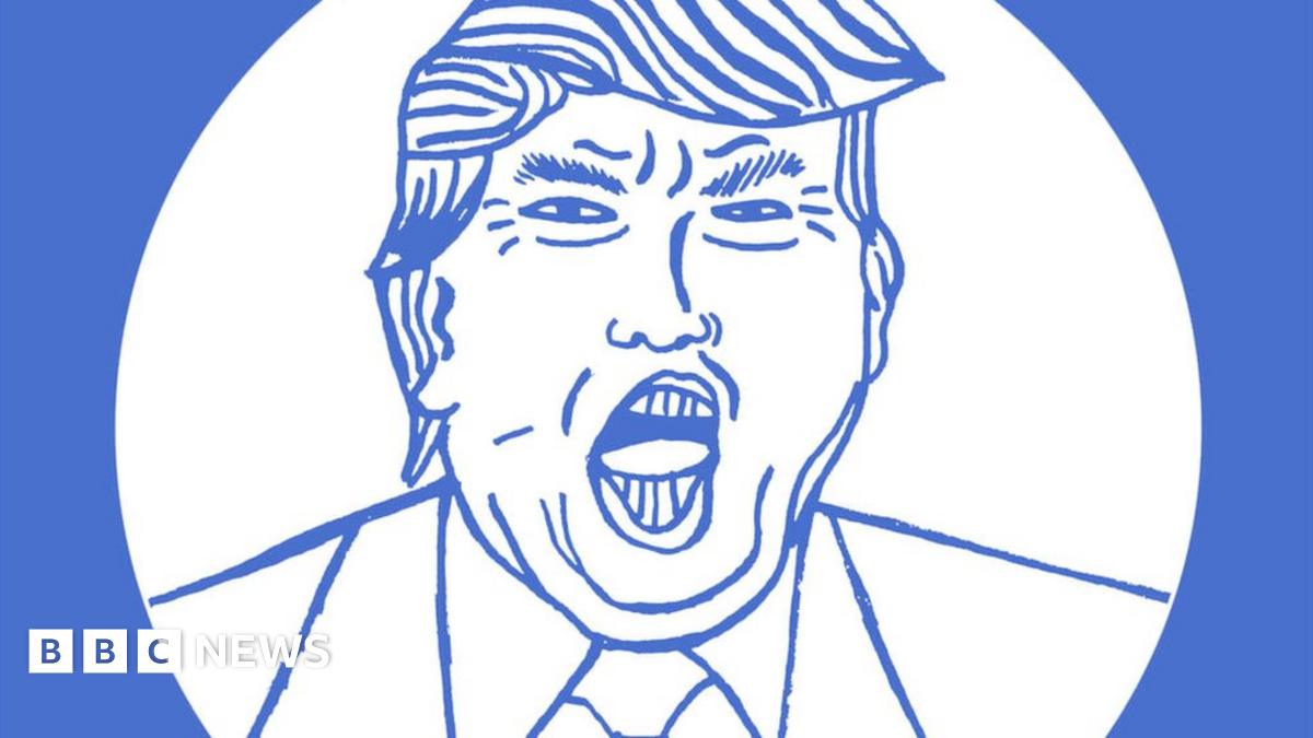 Donald Trump sick bag created by Carlisle artist - BBC News